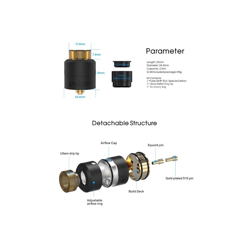 VANDY VAPE PULSE BF KIT VANDY VAPE 69,91